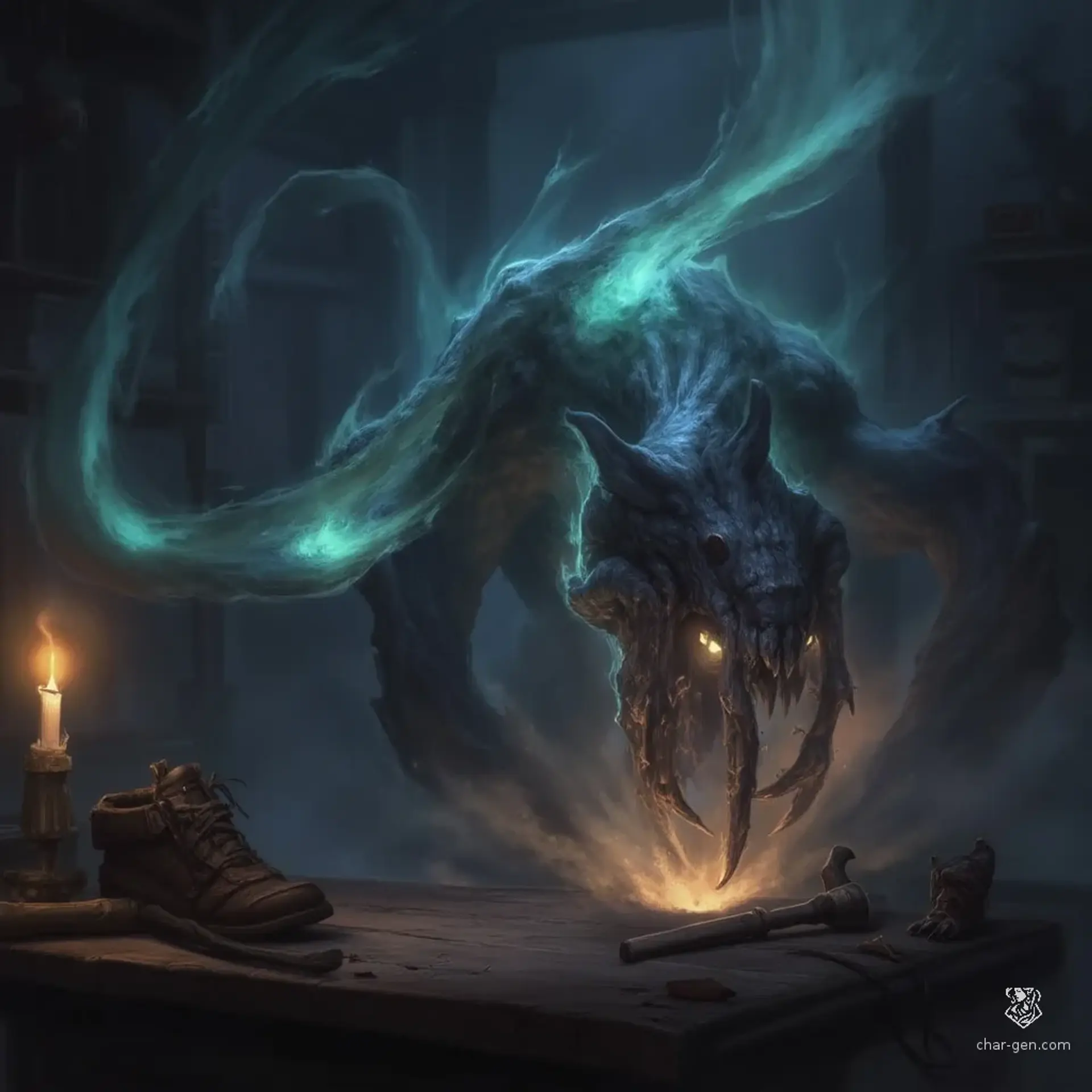 The Cobbler's Wail | Monster Fantasy Art | CharGen
