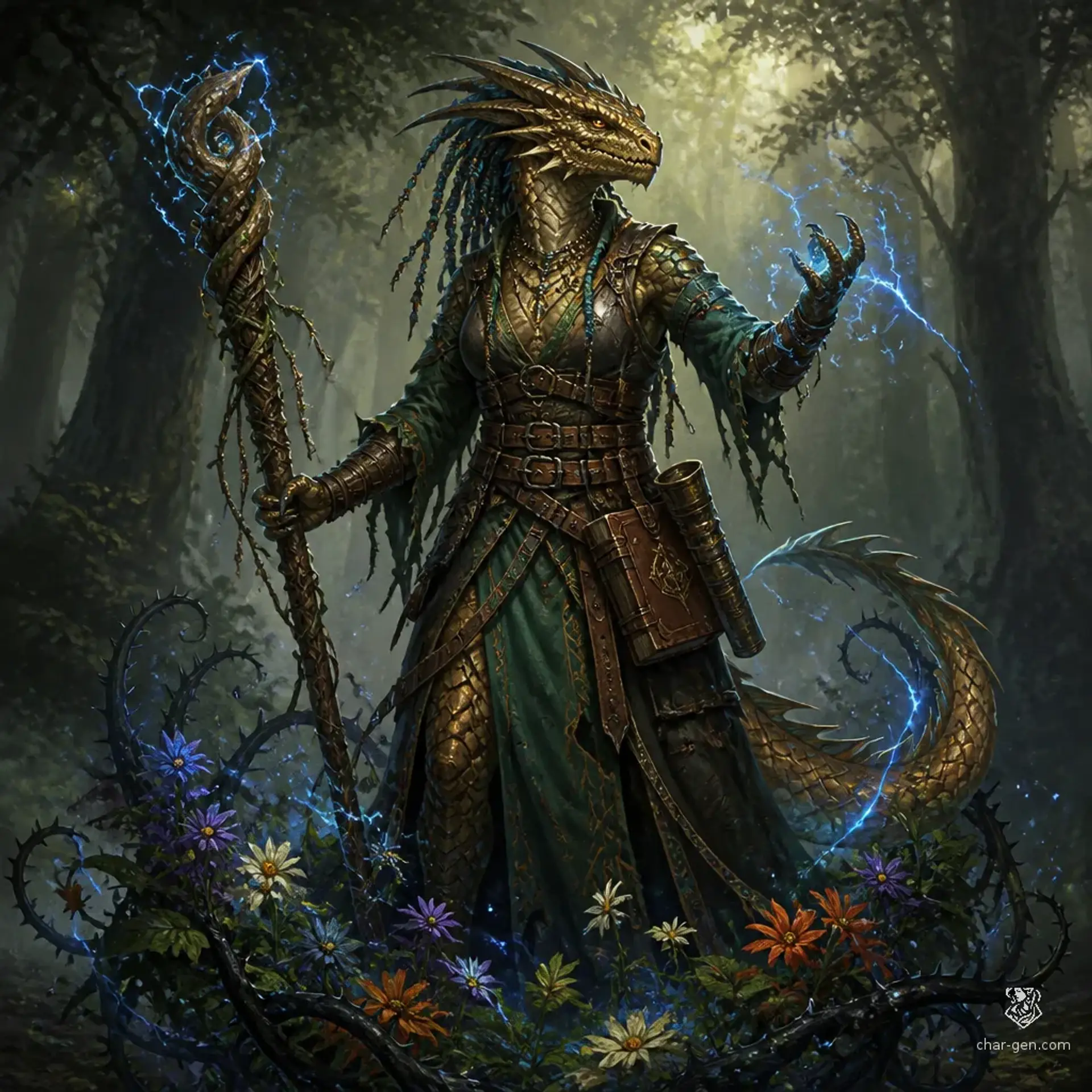 Vhessra Coilquill | Fantasy Character Generated by CharGen